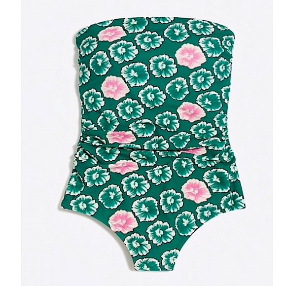 J. Crew | Swim | J Crew New Convertible One Piece Swimsuit Strapless ...